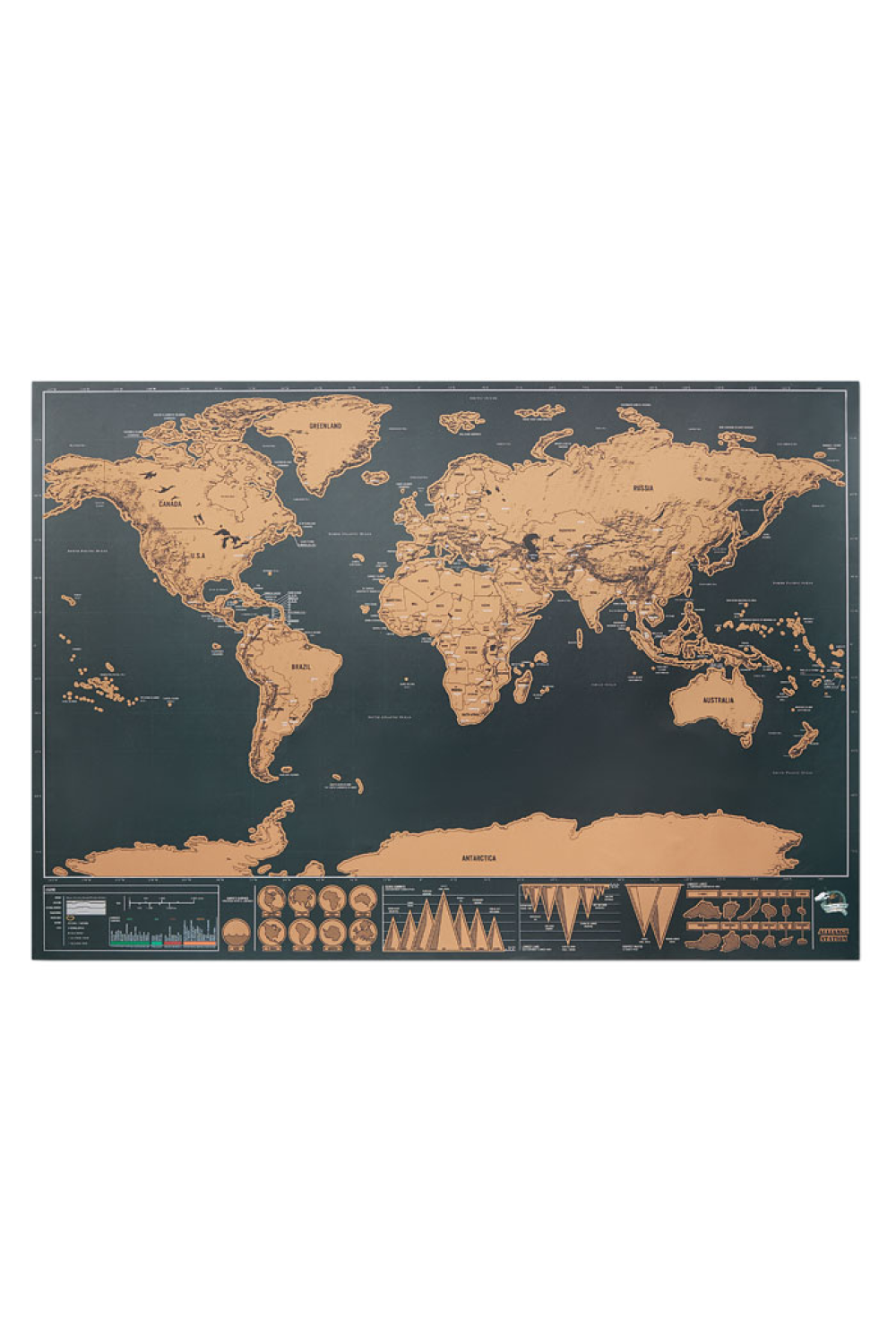 Carte Du Monde A Gratter Ikea